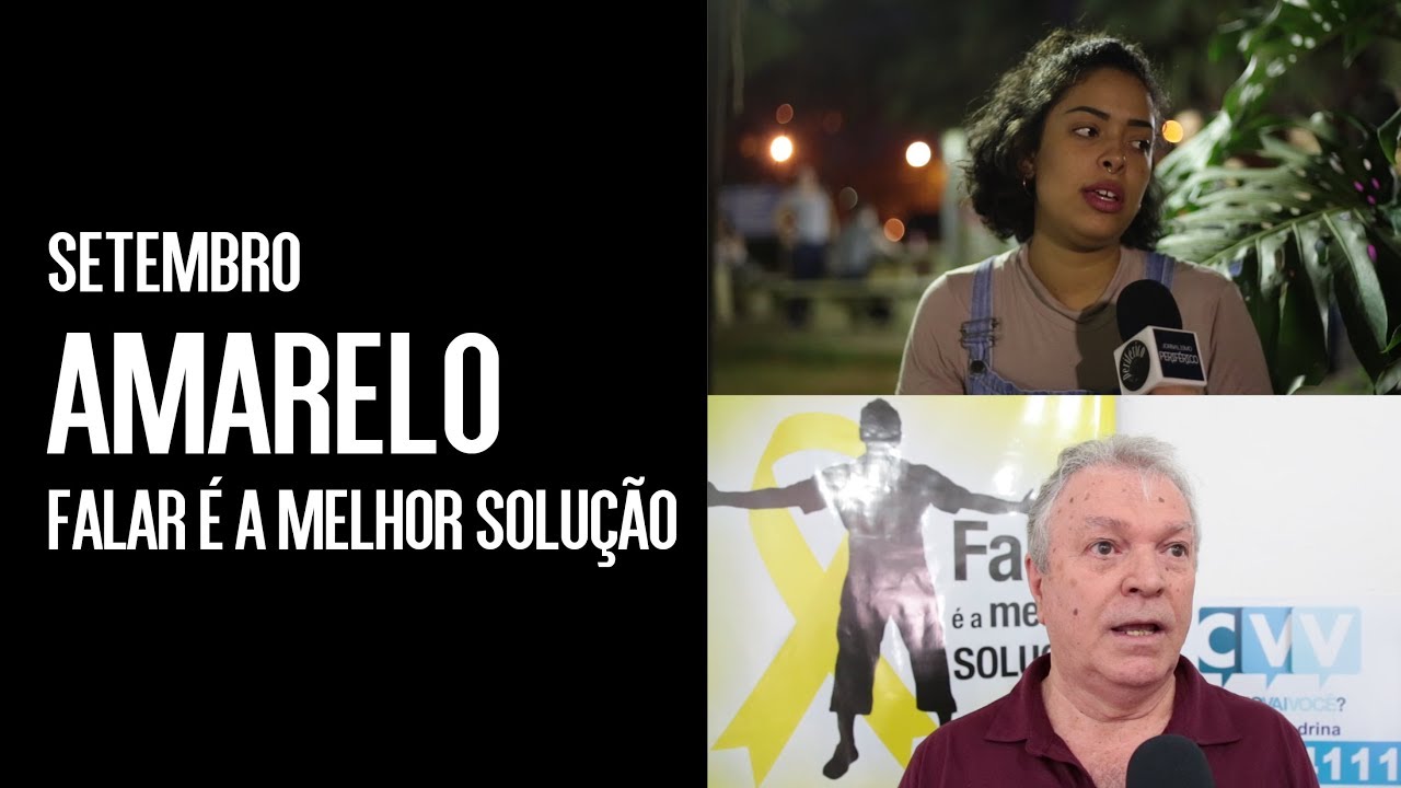Setembro Amarelo, falar é a melhor solução - Jornalismo Periférico ...