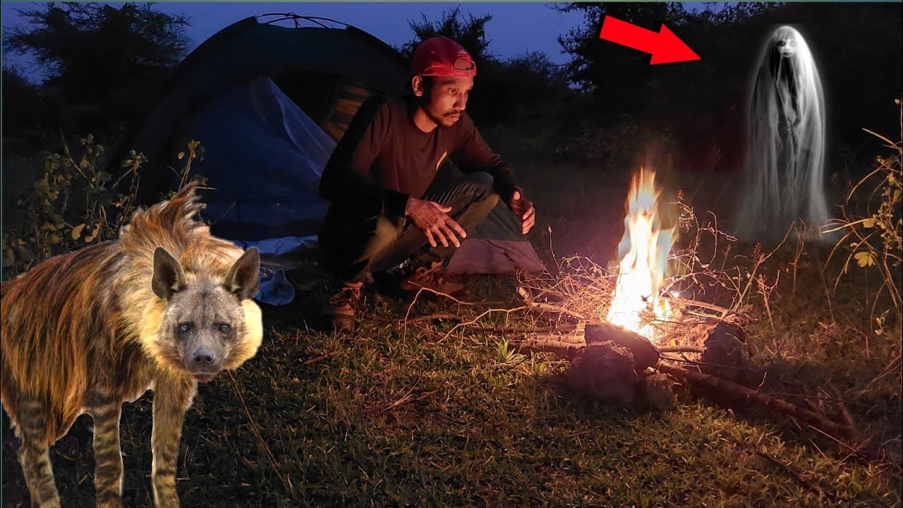 Full Night Alone In a Dangerous Jungle - Surviving Challenge | जिंदगी ...