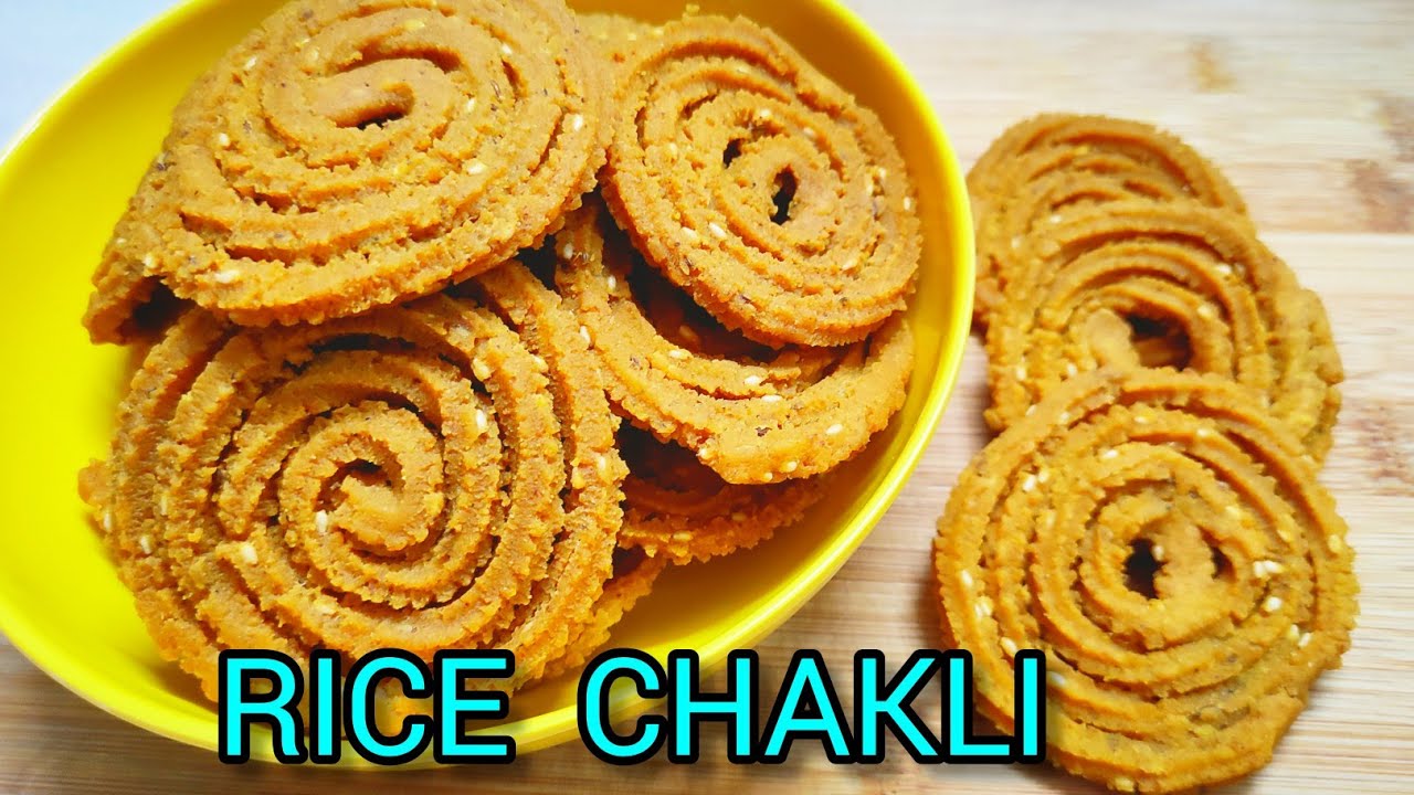 RICE CHAKLI BANANE KA ASAN TAREEKA | Crunchy Crispy rice flour chakli ...
