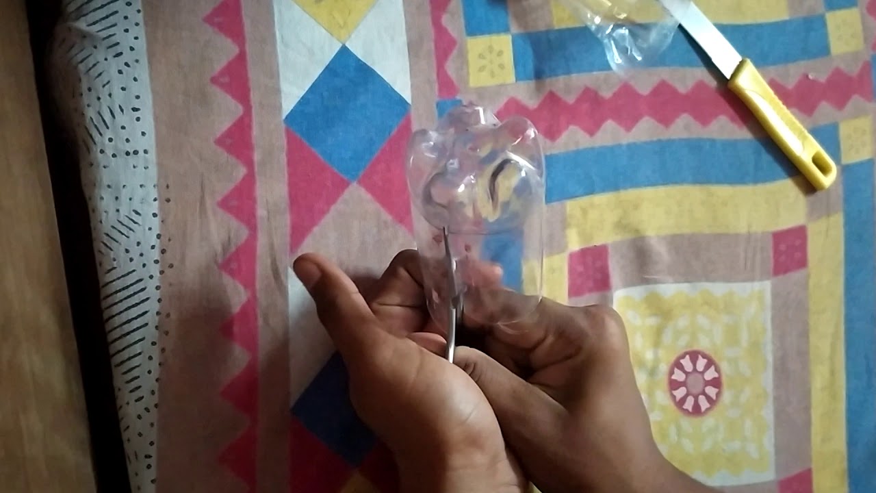 How to make goggles with a plastic bottle - YouTube