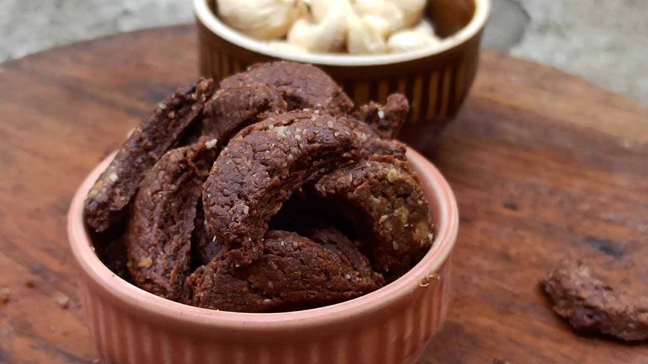 Airfryer Biscuits Recipe (Indian PERK Cashew Bites With Oats) - YouTube