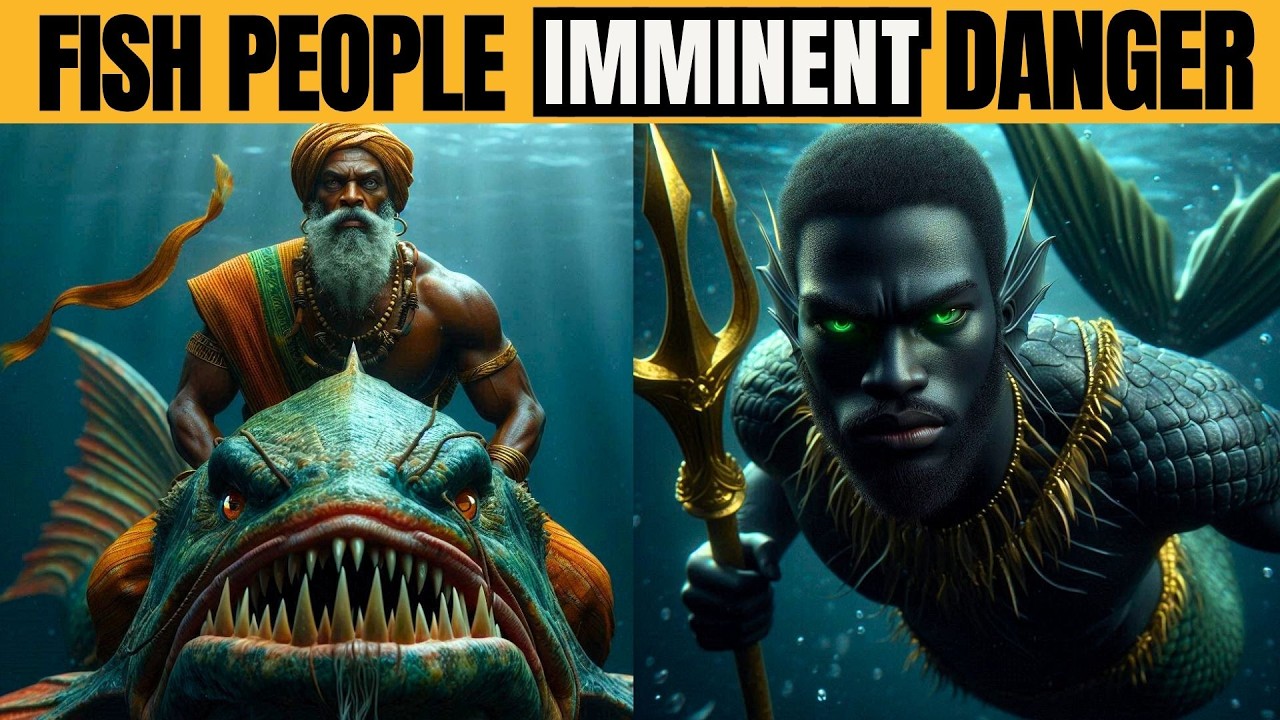 Mermaid Fish people ready to invade the waters - Lion People, Mermaids ...