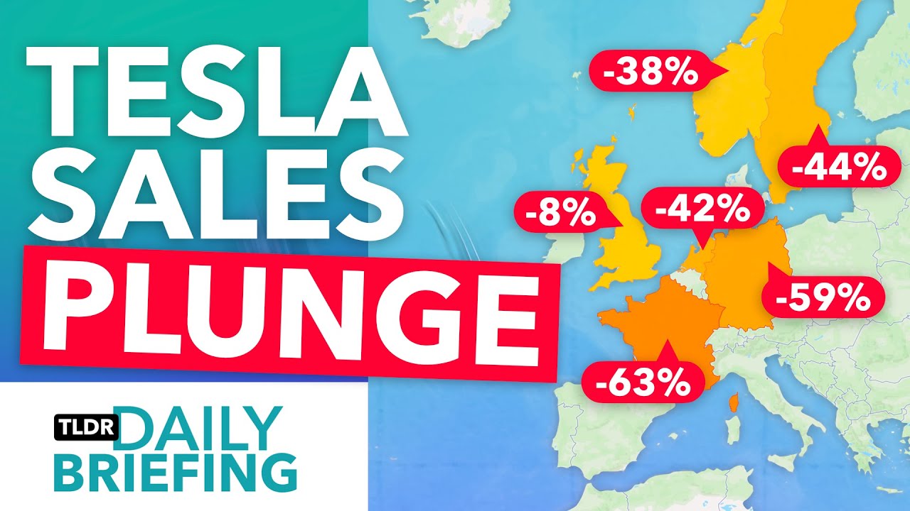Why Tesla's European Sales are Plummeting - YouTube