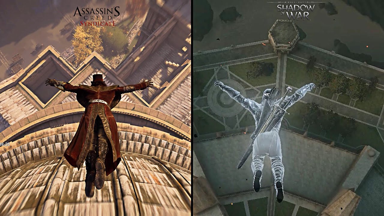 Assassin's Creed Syndicate Vs Middle-earth - Shadow of War | Comparison ...