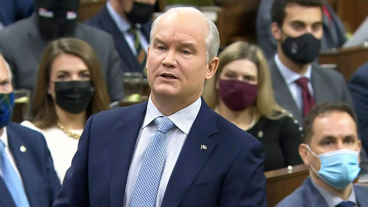 Erin O'Toole blasts throne speech: Watch his full speech - YouTube