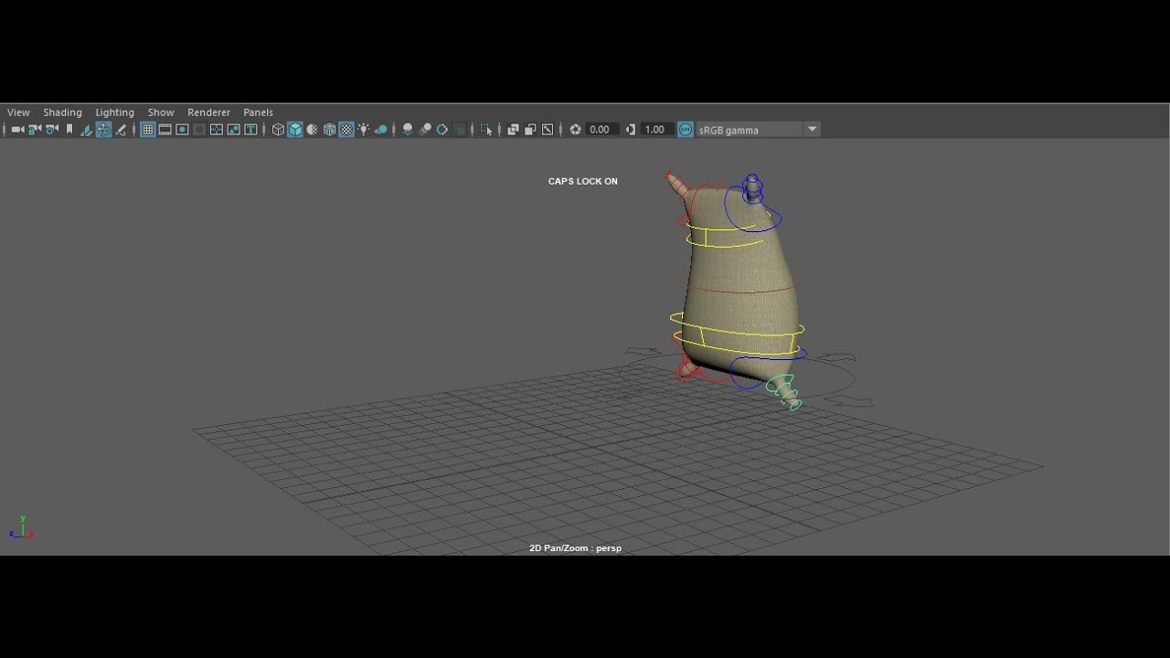 QUEST#2 Animation Pose To Pose Flour Sack (Jumping) Autodesk Maya 2018 ...