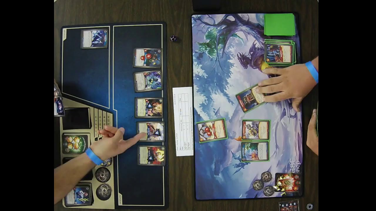 KeyForge ChainBound Sealed 6/29/19 Round 4 Justin Gilbert vs Chris ...