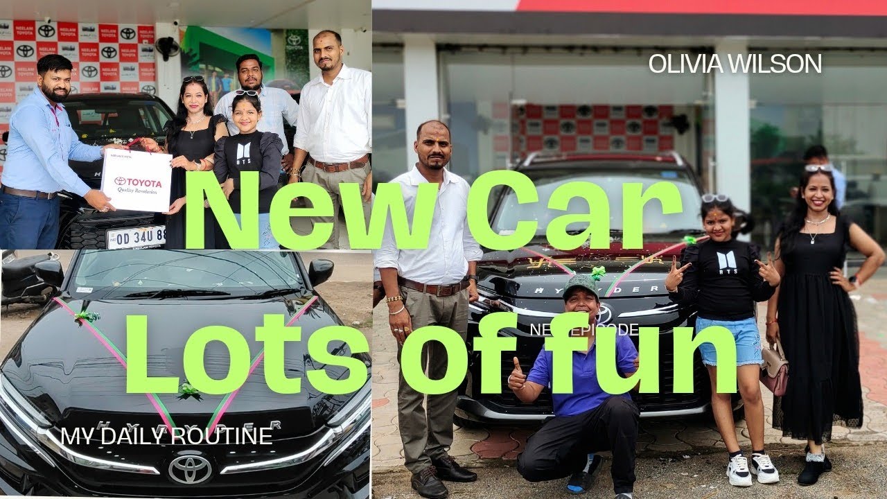 Finally Ama ghara ku asila New Car 🚗 | #toyota - YouTube