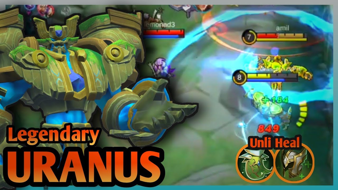 URANUS AGGRESSIVENESS IS THE KEY TO WIN | LEGENDARY URANUS ~MLBB - YouTube
