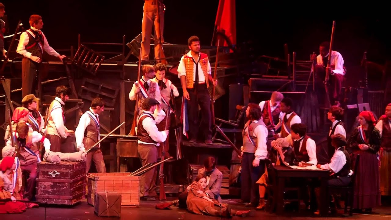 Les Miserables - Barricade - Drink With Me - YouTube