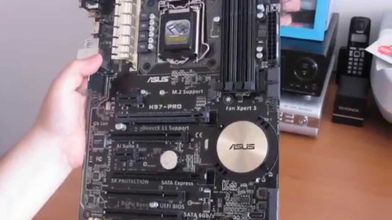 Unboxing ASUS H97 PRO - YouTube