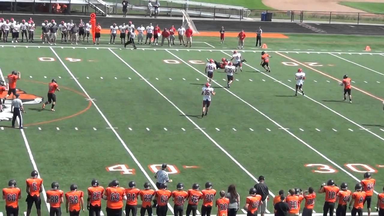 Alec Thomas #25 Fenton Tigers WR/DB - 2014 Season Highlights - YouTube