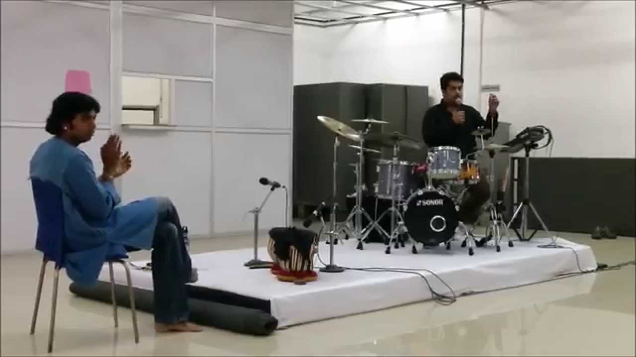 Manjunath NS Carnatic music session at Azim Premji University, Rhythm ...