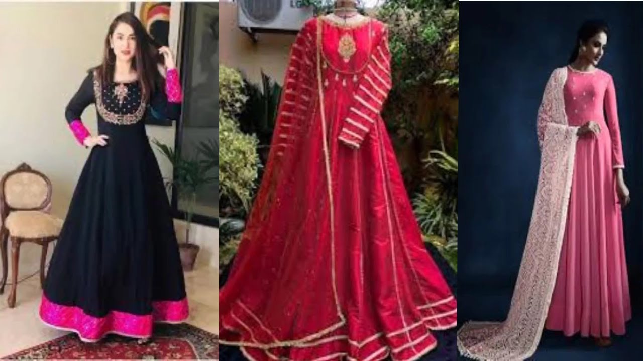 Stylish frocks design for winter 2021 - YouTube