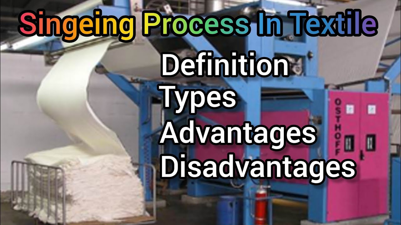 What Is Singeing In Textile, Types of Singeing Process - YouTube
