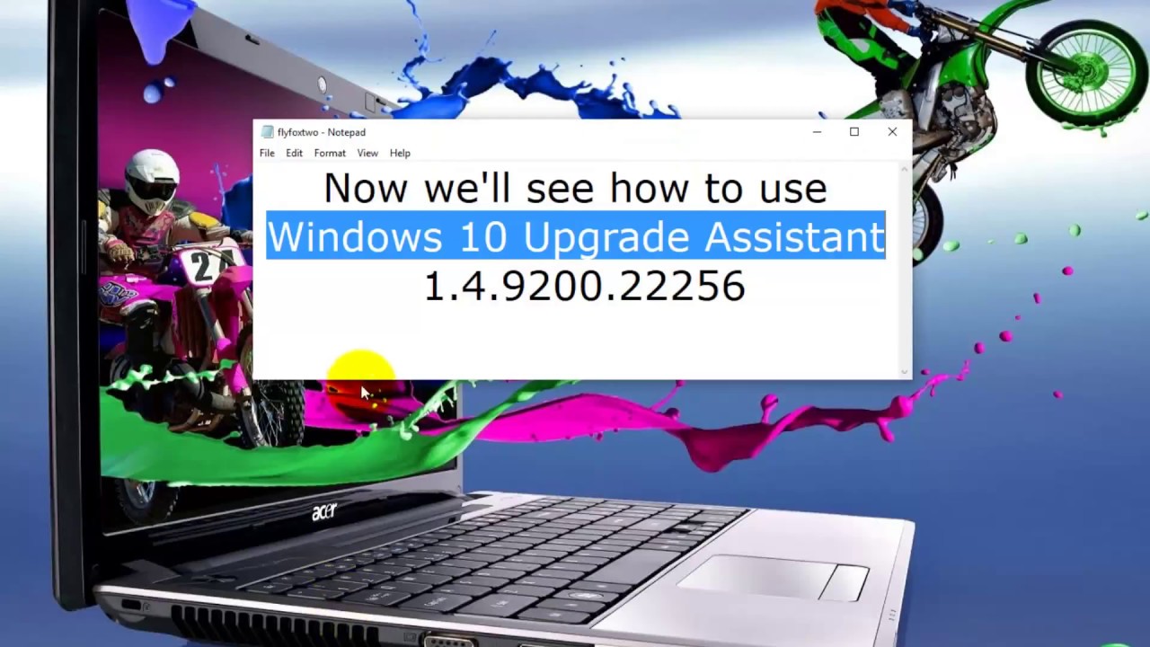 Windows 10 Upgrade Assistant - YouTube