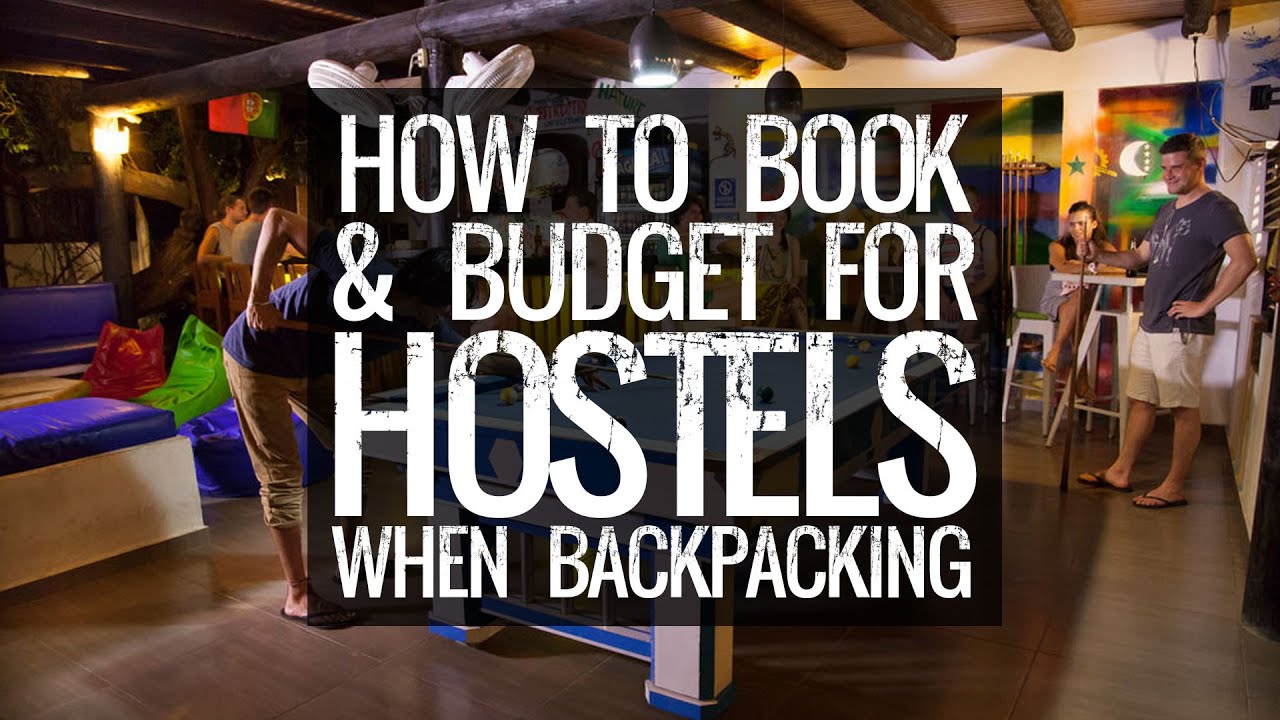 How To Book A Hostel When Backpacking - YouTube