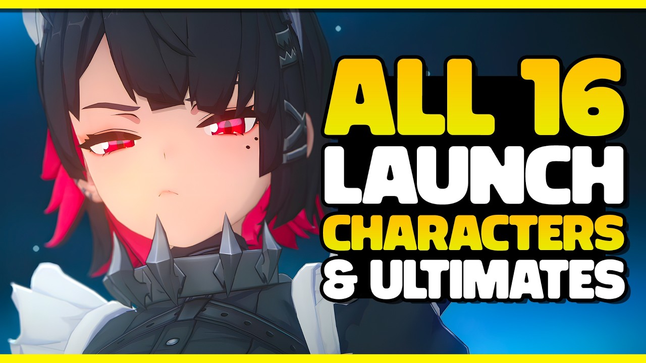 Zenless Zone Zero: ALL 16 Launch Characters, Ultimates & Idle ...