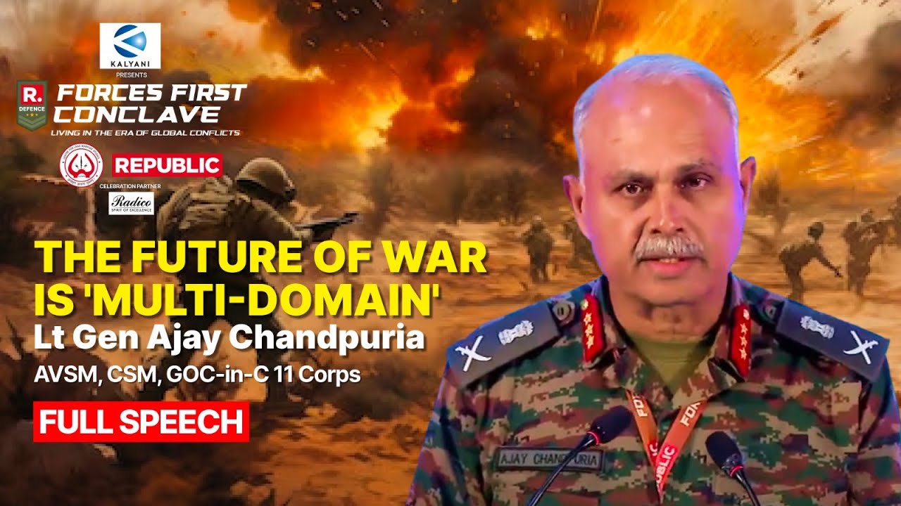 Is 'Multi-Domain' Warfare The New Way Of Fighting? | Lt Gen Ajay ...