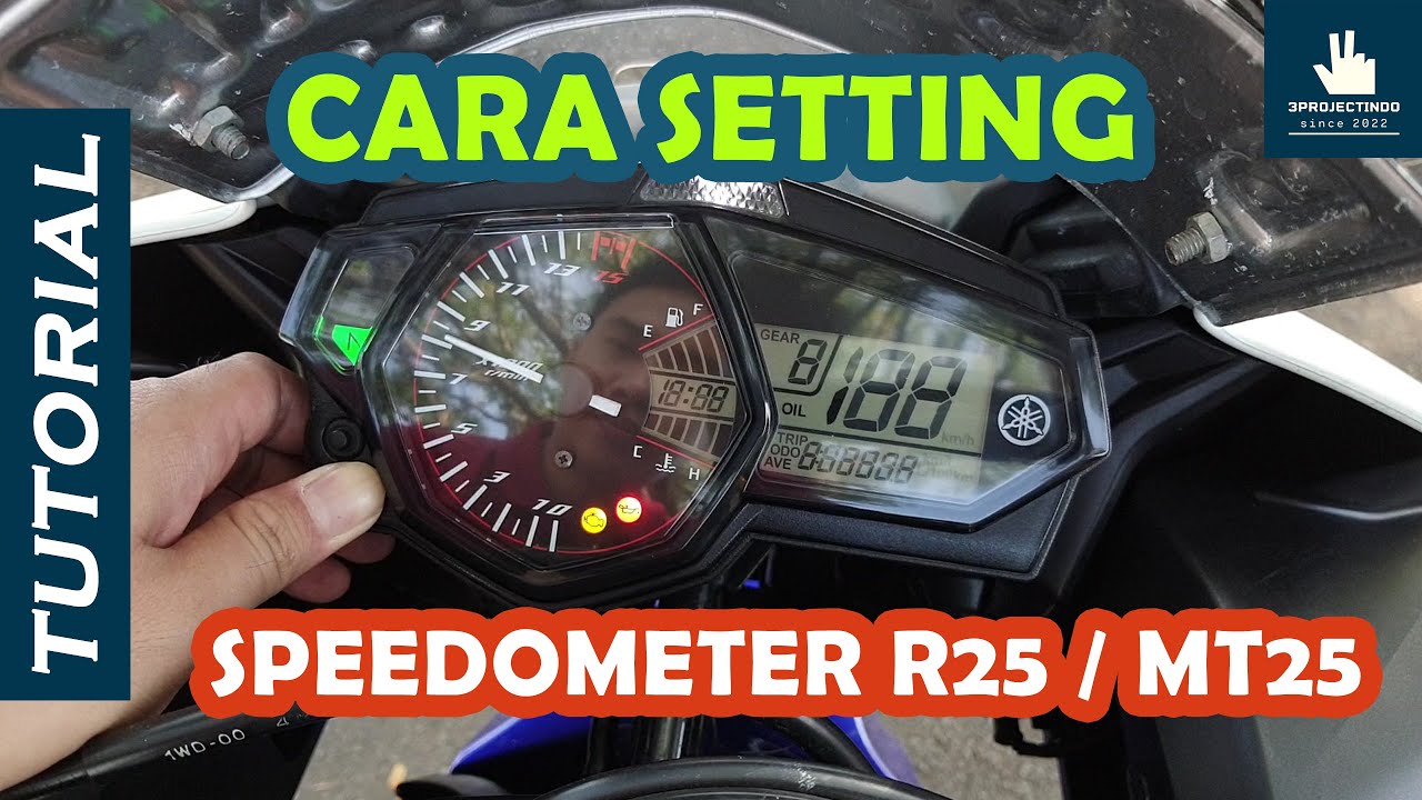 Tutorial Cara Setting Speedometer Yamaha R25 dan MT25 | Canggih ...