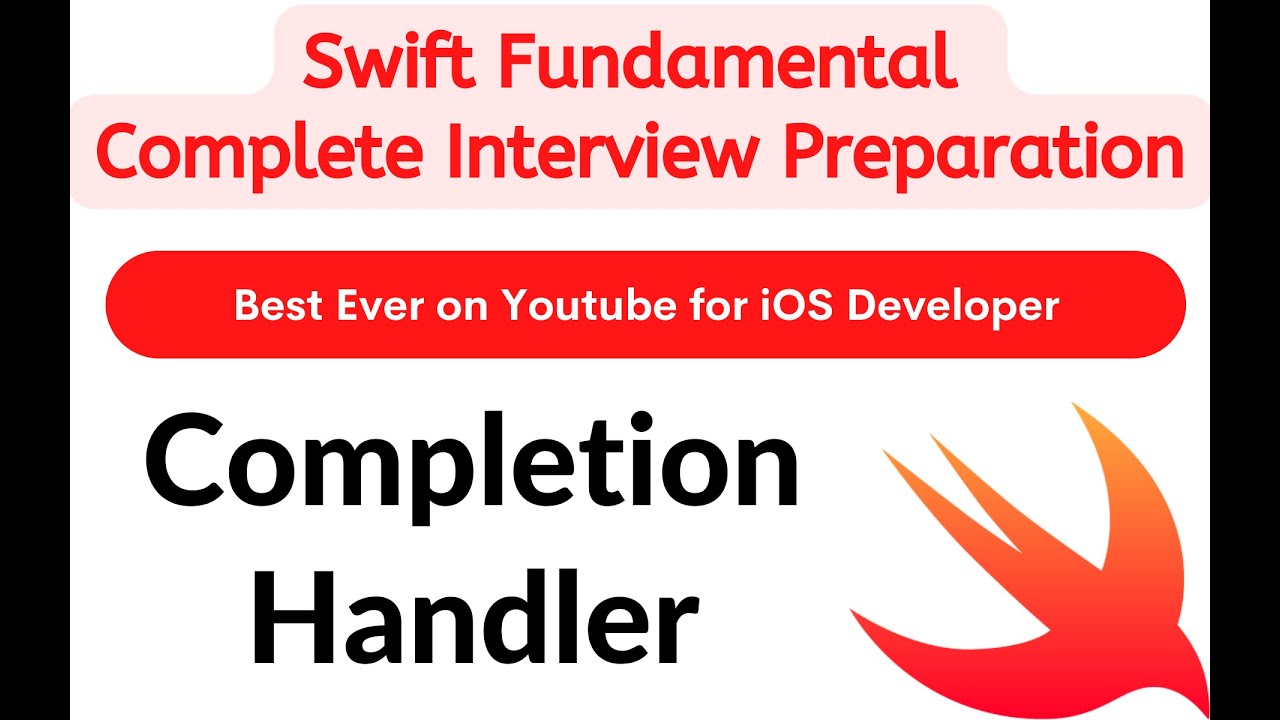L19 - What is Completion Handler in Swift? [Hindi] - YouTube