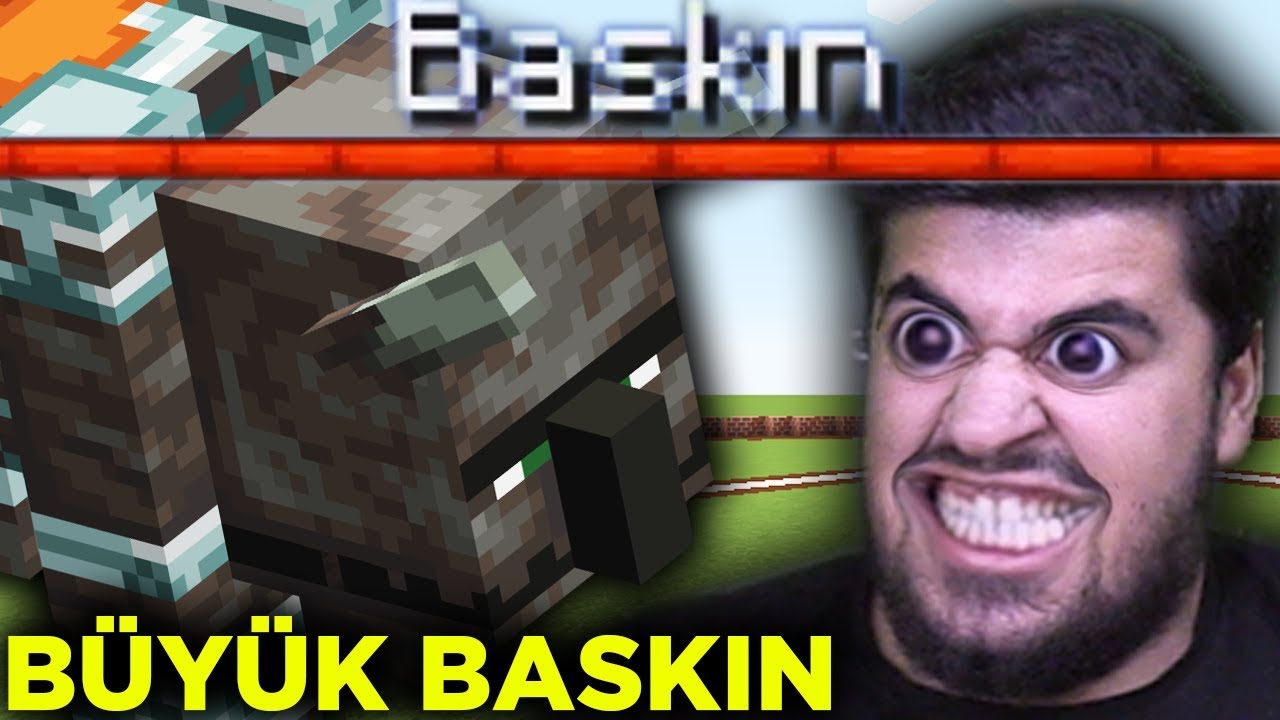 BÜYÜK BASKIN = BÜYÜK HAZİNE!! Minecraft Bölüm 12 - YouTube