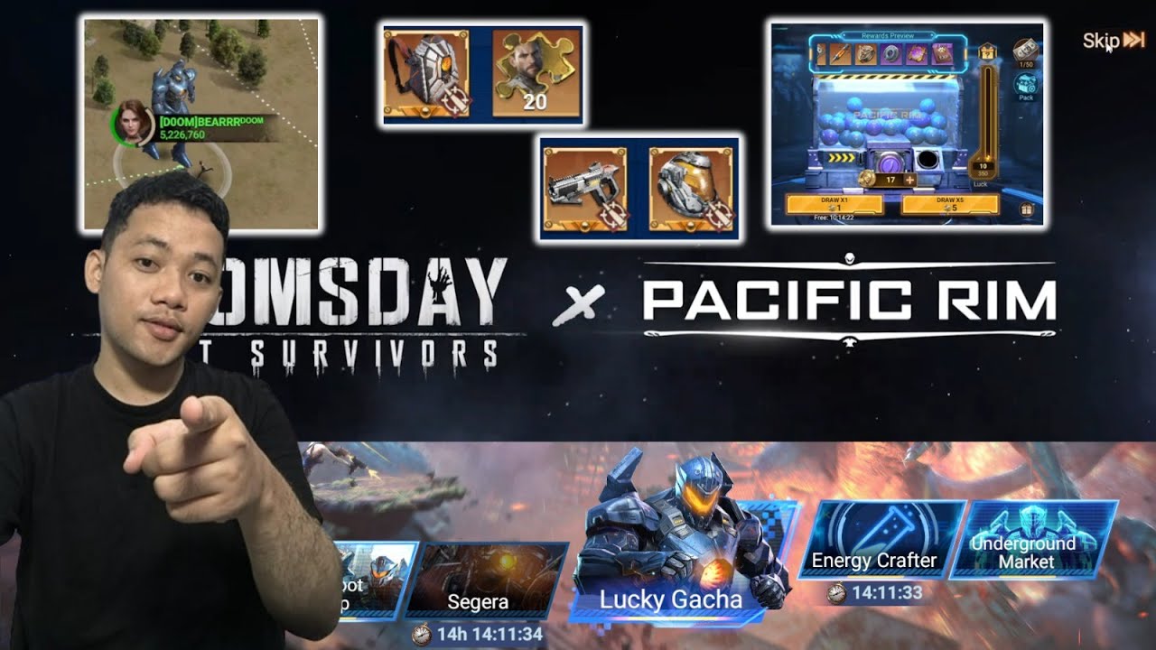 DOOMSDAY x PACIFIC RIM !! SKIN SQUAD FREE ??? ALL ABOUT THIS EVENT ...