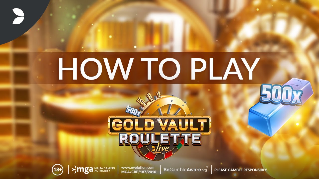 Gold Vault Roulette: Tutorial | Evolution - YouTube
