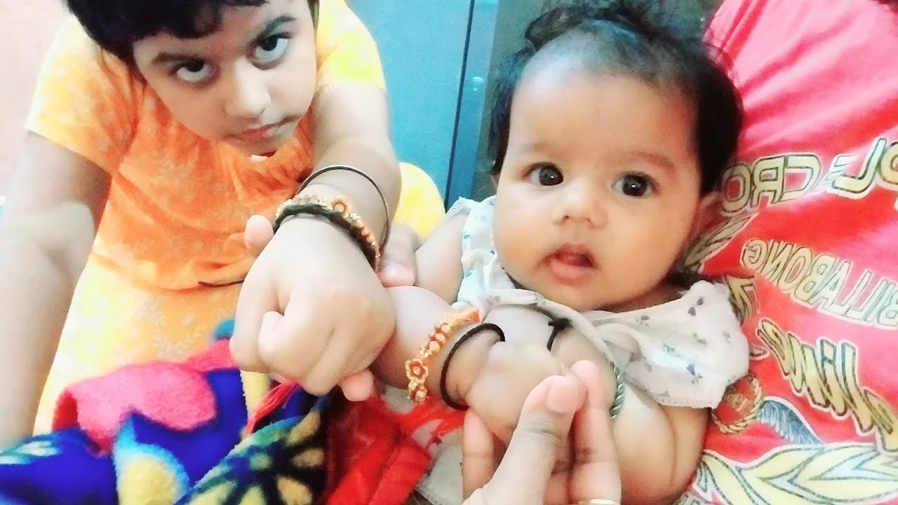 Momo aur Pari ki pehla Raksha Bandhan ☺️. l Abhishek Gond vlogs - YouTube