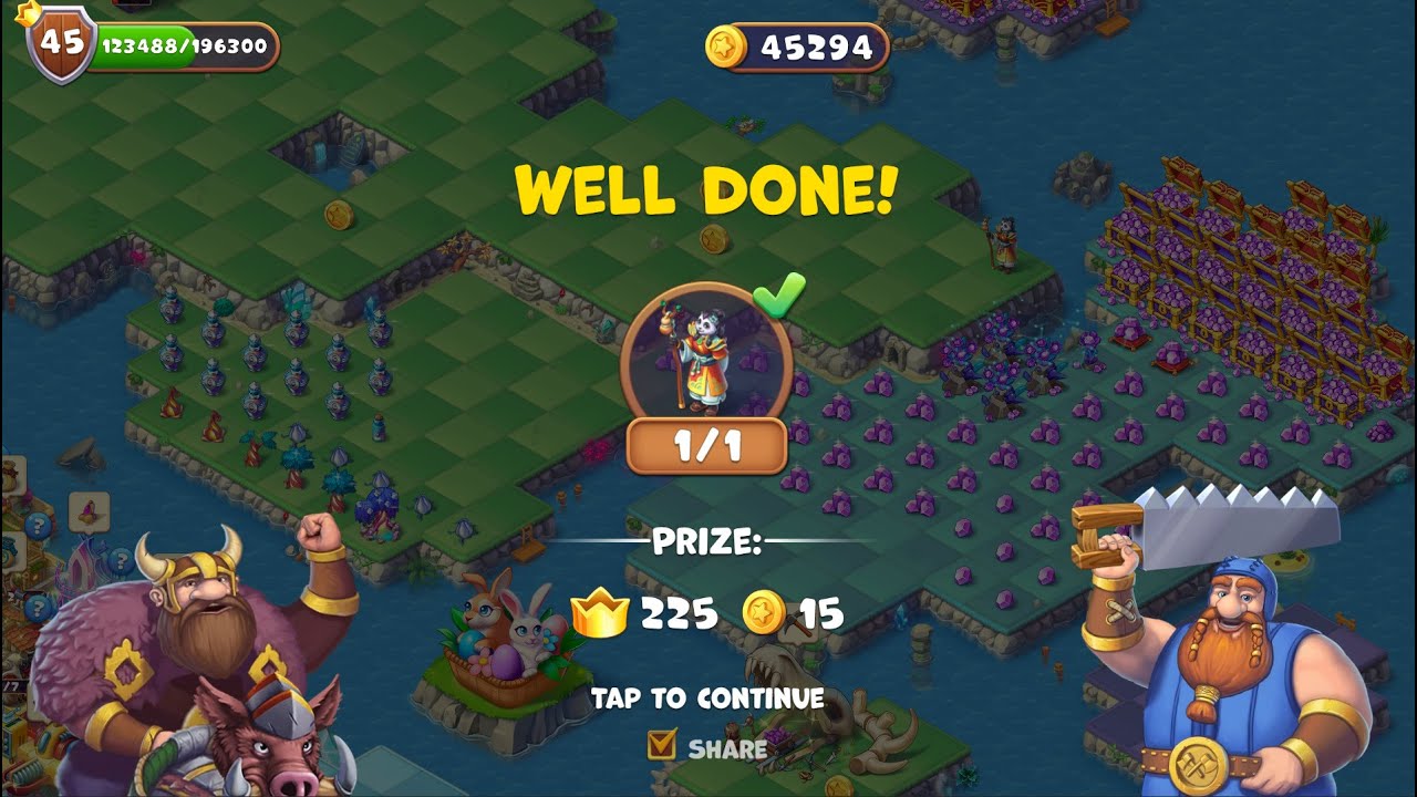 (Mergest Kingdom) Complete Luna Bamboo. Open new land: Lunar Platform ...