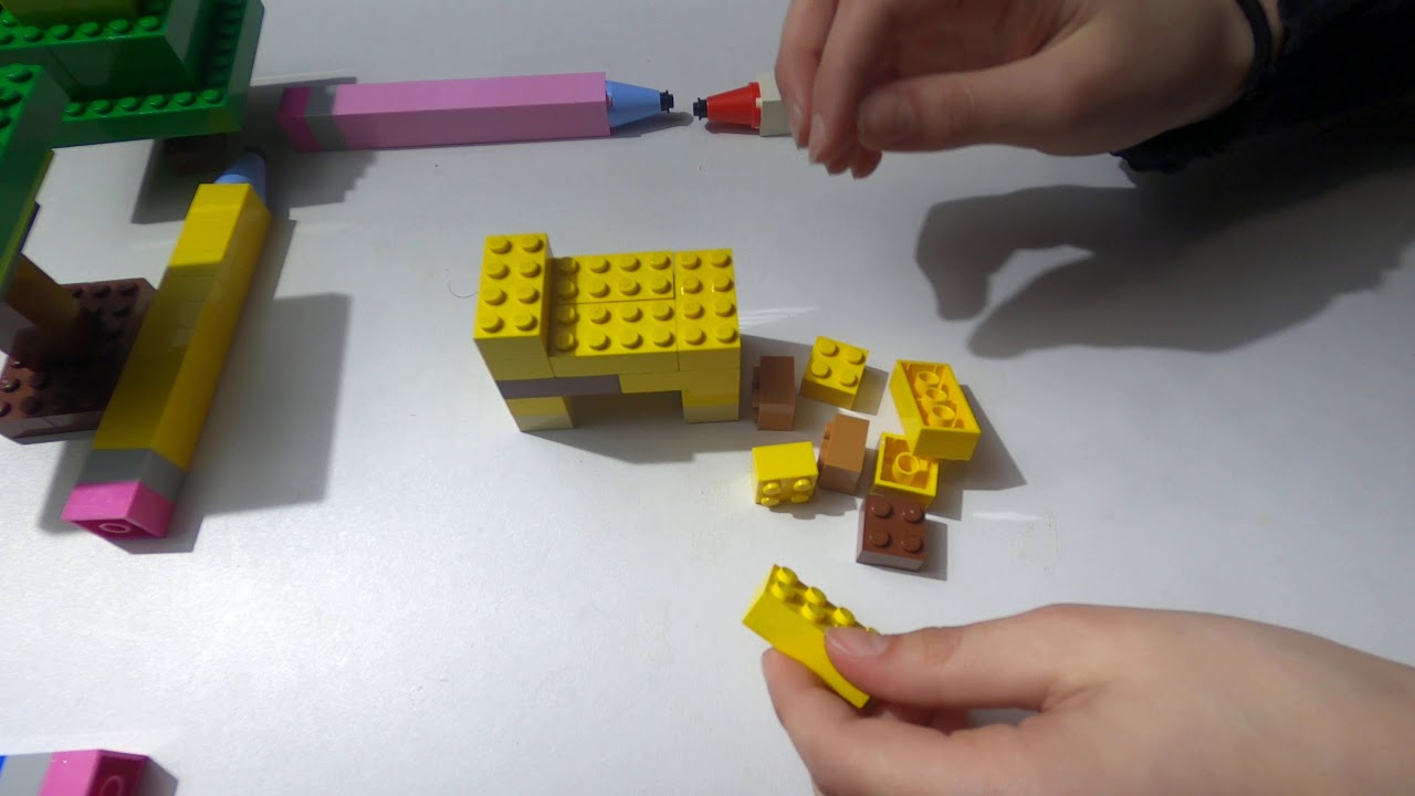 EASY LEGO for KIDS part 9 - Giraffe - YouTube