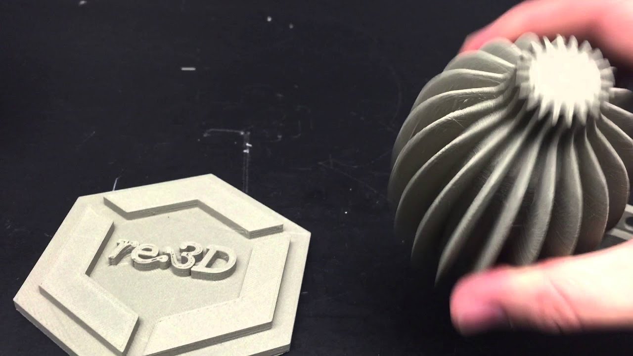 Algea Fuel Filament Testing with Gigabot - YouTube