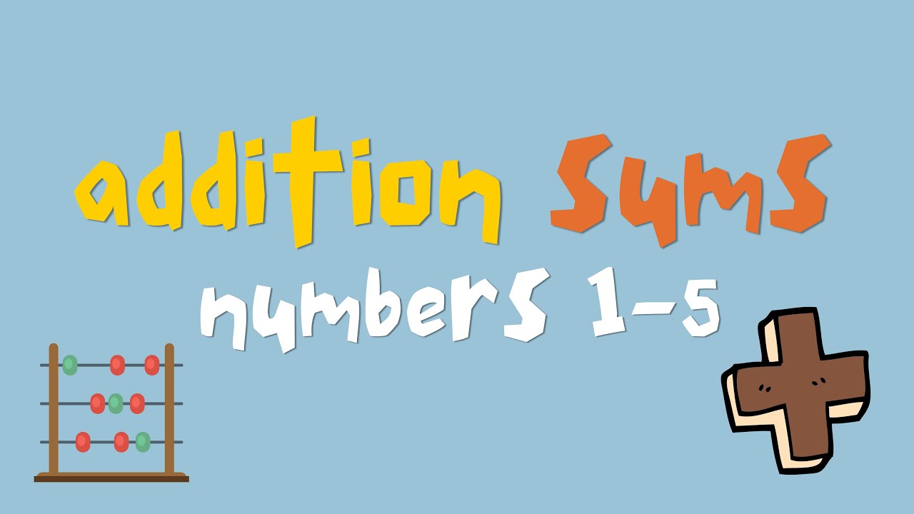 Fun with Plus Sums: Adding Numbers 1-5! | Quick Math Challenge - YouTube