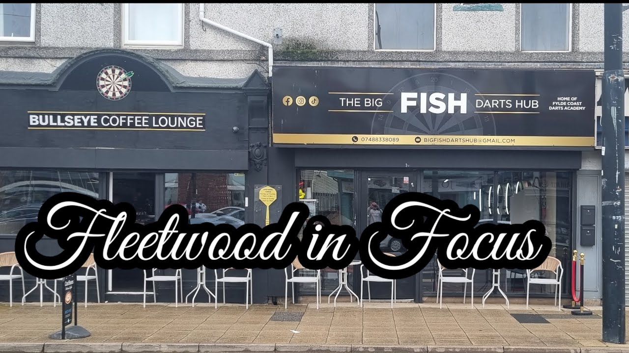The Big Fish Darts Hub. Lord St Fleetwood. - YouTube