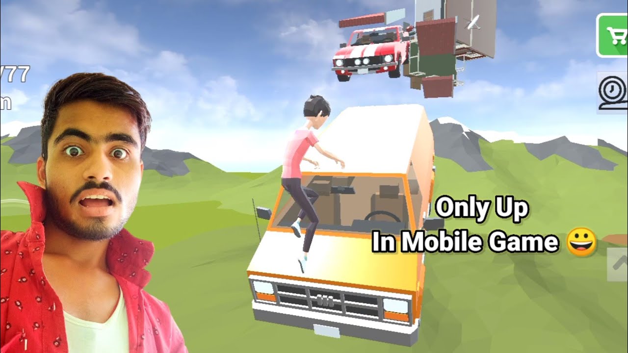 Only Up Gameplay 😜 World Records In Mobile | Only up Game | Only up ...