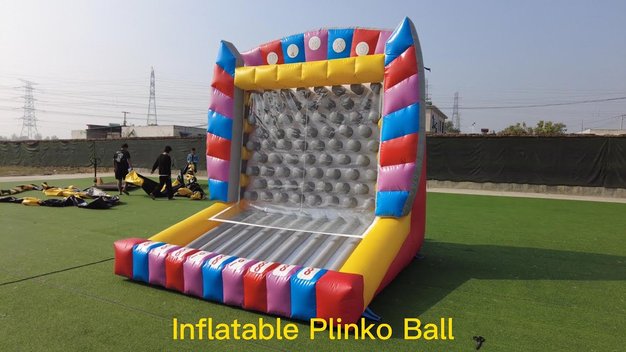 Inflatable Plinko Ball #inflatablesforsale #inflatablesale #inflatablessale - YouTube