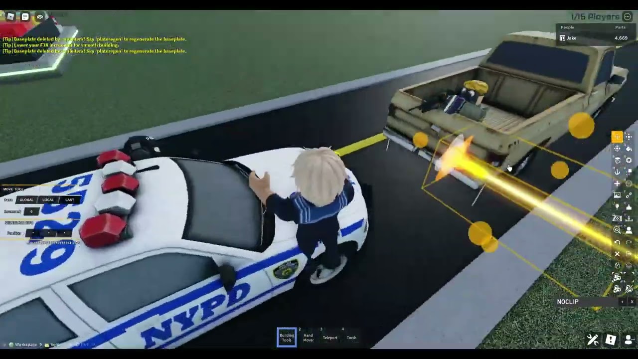Police Chase BYBAT Roblox - YouTube
