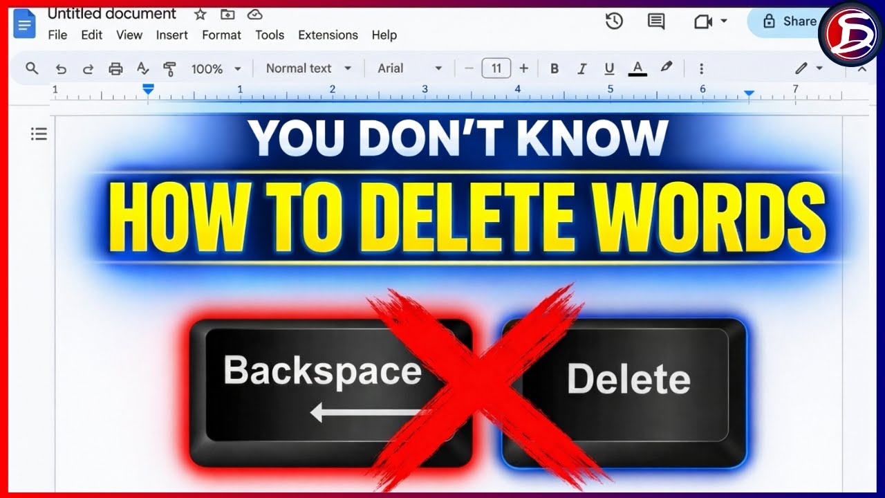Shortcut Key to DELETE WORDS, Instantly Delete Words with This Keyboard ...