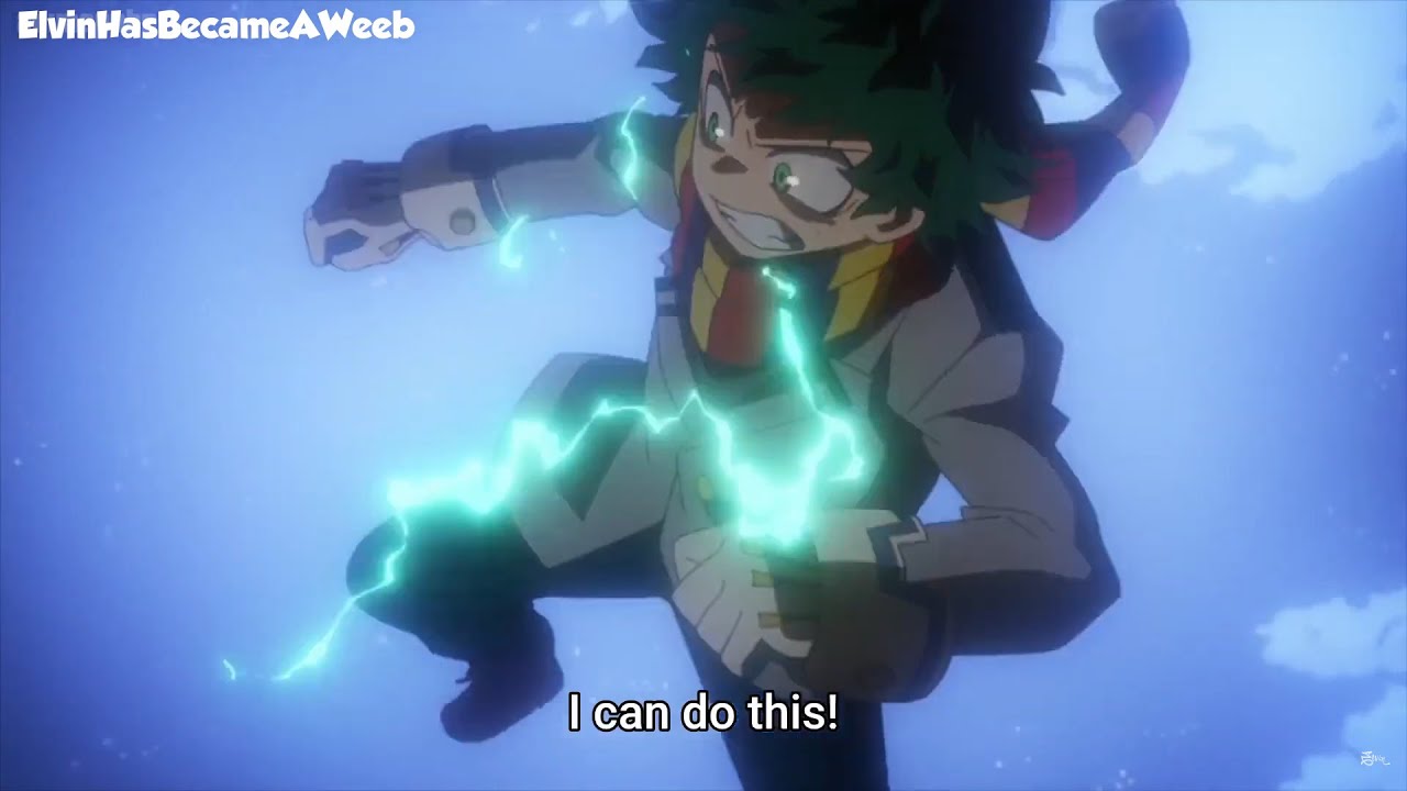 Deku Uses Black Whip | My Hero Academia Season 5 Episode 18 - YouTube