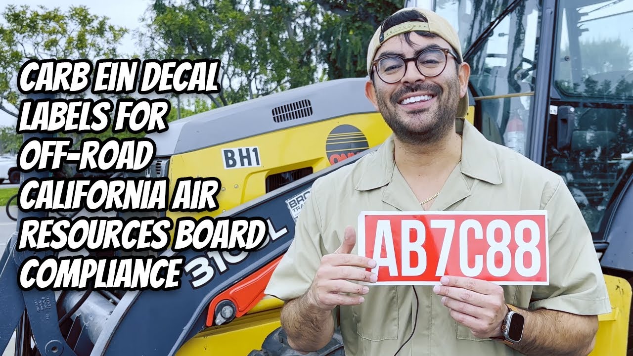 CARB EIN Label Decal Sticker Regulations & Compliance Tips | ARB EIN ...