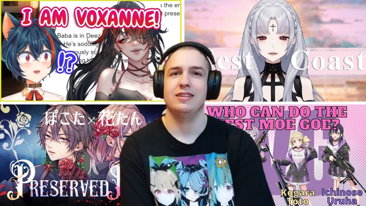Indie Vtubers/Vsinger Songs/Clips Request Reaction Stream (Hanatan, Vspo, Icebell, Hoku ...