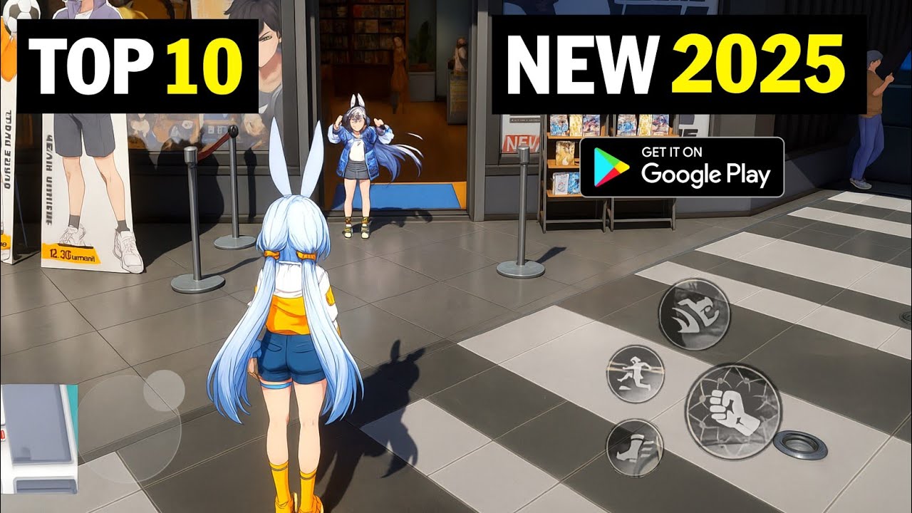 Top 10 Brand New Games For Android In 2025 | High Graphics (Online ...