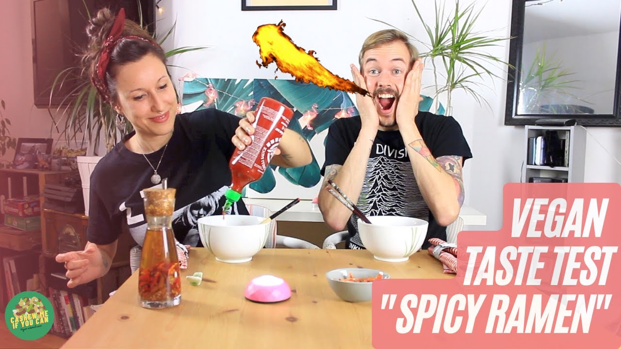 VEGAN HOT RAMEN | TASTE TEST! - YouTube