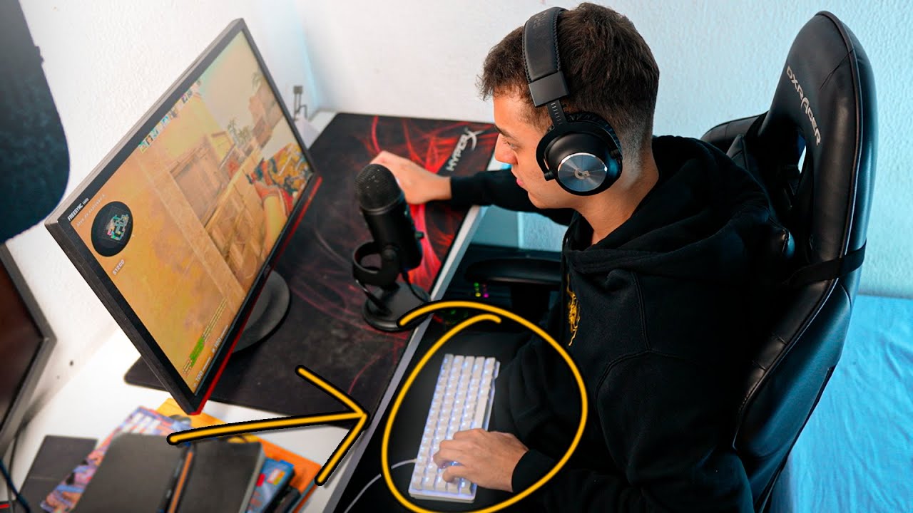 Usei a NOVA TÉCNICA pra jogar CS feita por proplayer (experiência ...