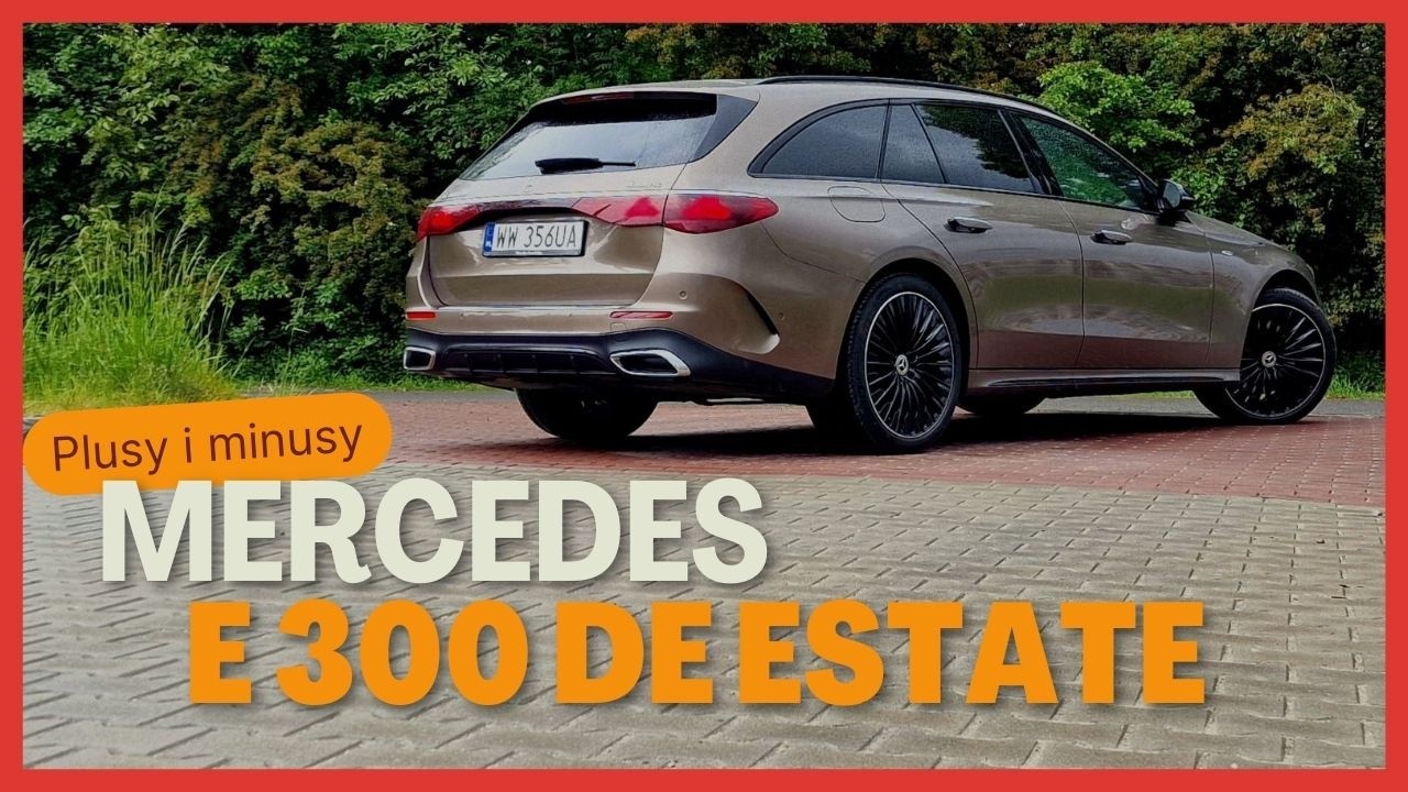 Rodzinny samochód - Mercedes e300de - wady i zalety - YouTube