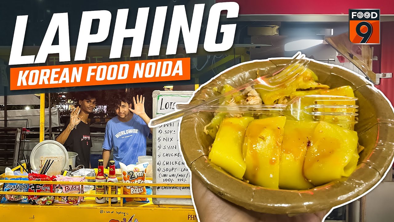 Spicy Tibetan Laphing - Trying for the first time | Lots of Laphing ...