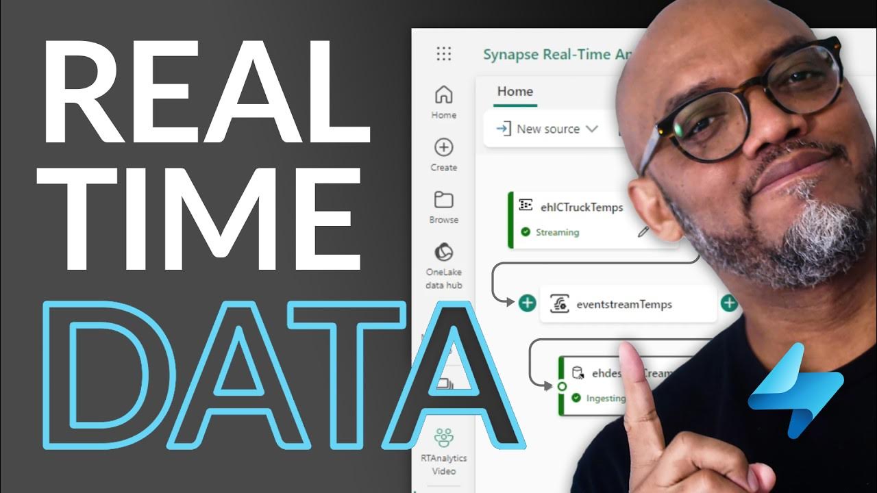 Creating your first EVENTSTREAM in Microsoft Fabric - YouTube