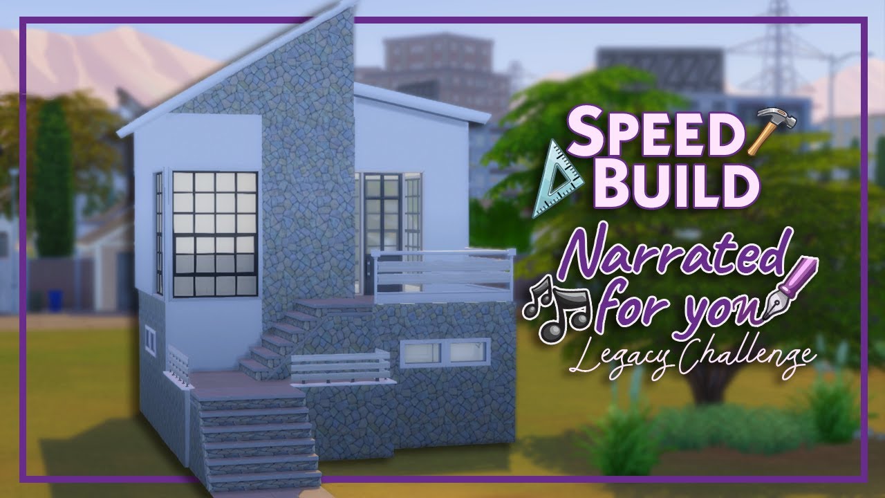 TS4 | Speed Build Starter Tiny House - YouTube