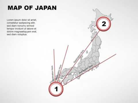 Japan maps - Japan Editable PowerPoint maps - YouTube
