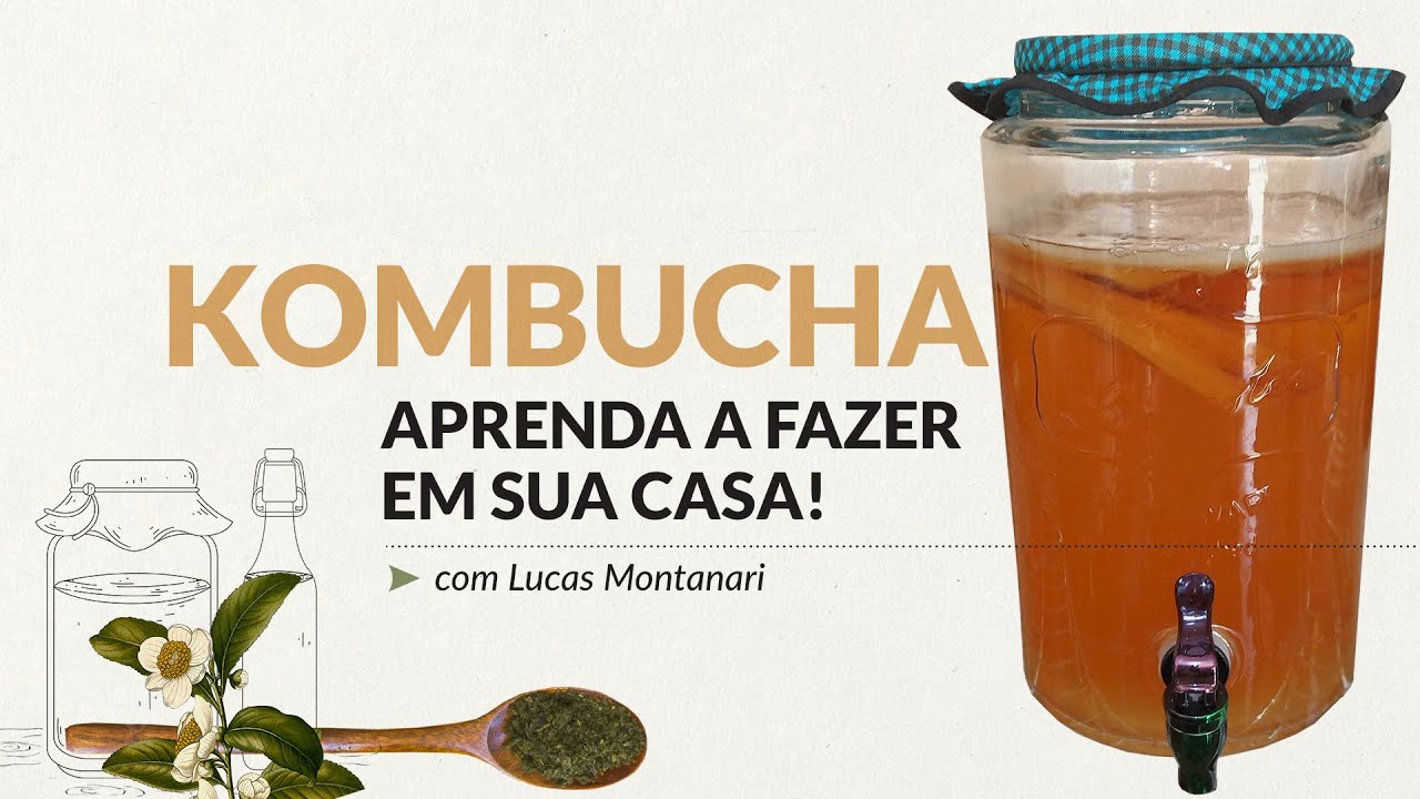 Aula: Como fazer Kombucha com Lucas Montanari - YouTube